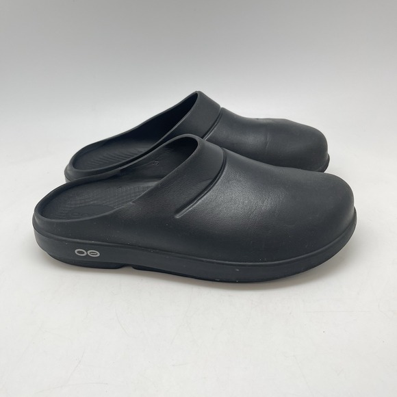 OOFOS | Shoes | Oofos Oocloog Womens 8 Men 6 Black Eu 39 Clogs Recovery ...